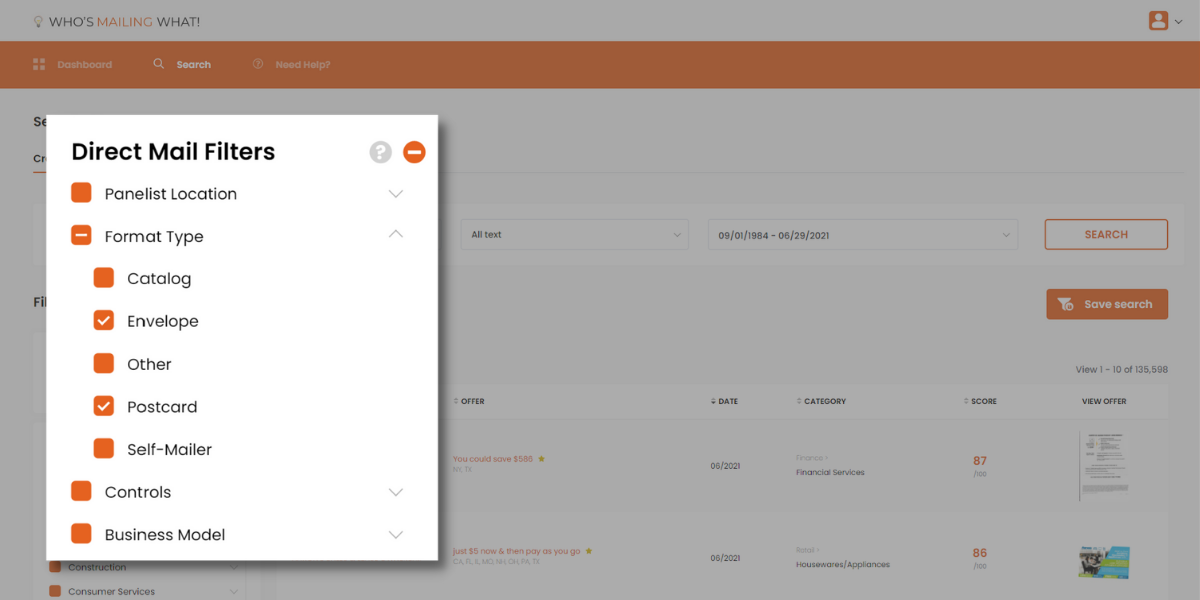 What Direct Mail Format Works in Your Niche? - Blog | Who's Mailing What!