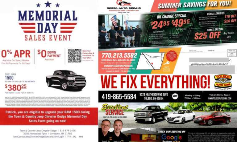 Automotive Direct Mail: 7 Best Practices [+14 examples] - Blog | Who's ...