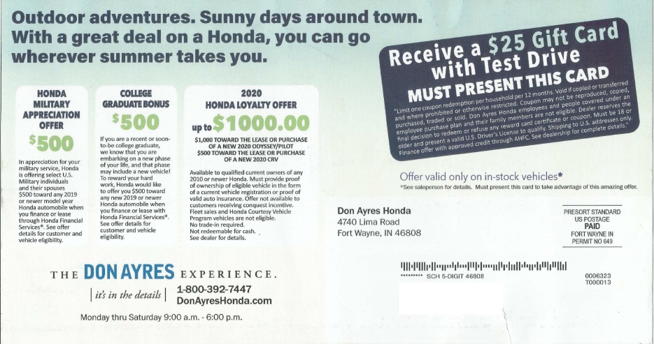 Automotive Direct Mail: 7 Best Practices [+14 examples] - Blog | Who's ...