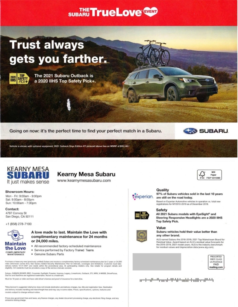 Automotive Direct Mail: 7 Best Practices [+14 examples] - Blog | Who's ...