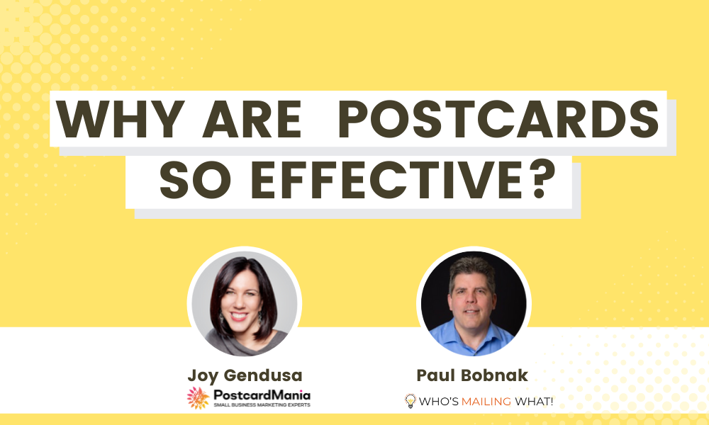 Meet the Mailers: Why are Postcards So Effective? - Blog | Who's ...