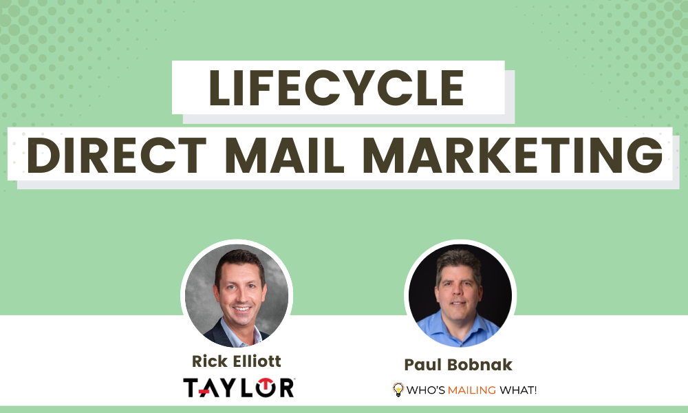 Meet the Mailers: Lifecycle Direct Mail Marketing - Blog | Who's ...
