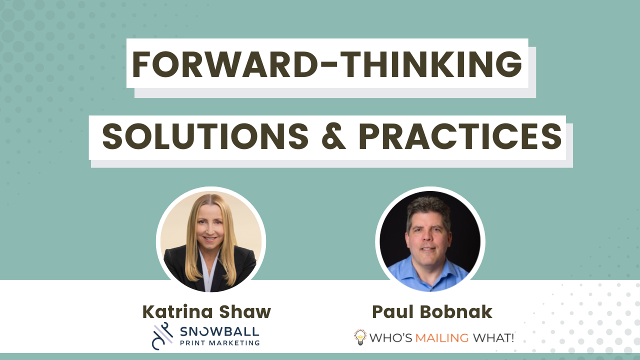 Meet The Mailers: Forward-Thinking Solutions & Practices - Blog | Who's ...